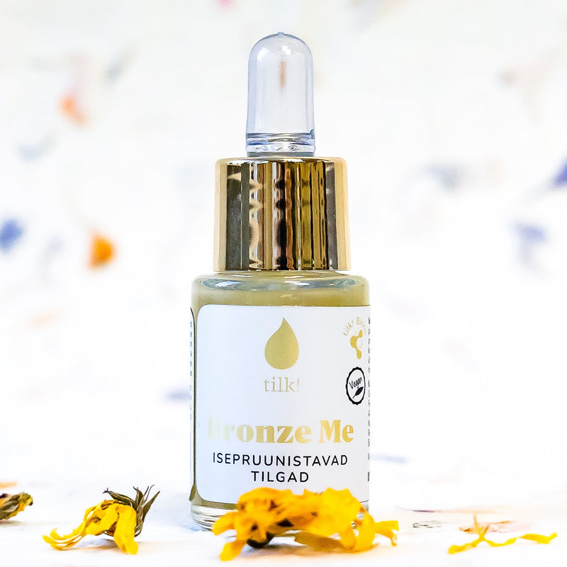 Bronze Me Isepruunistavad tilgad vetikaekstrakti ja hüaluroonhappega ...