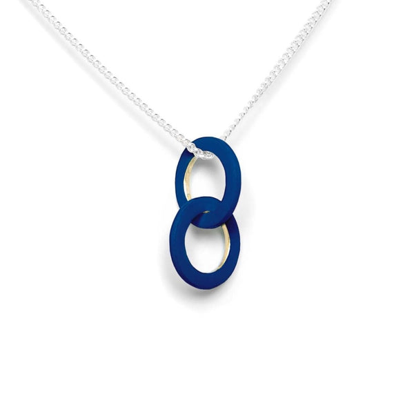 Necklace Rings Ultramarine Blue - Lisa Kroeber Jewellery – Ehestu