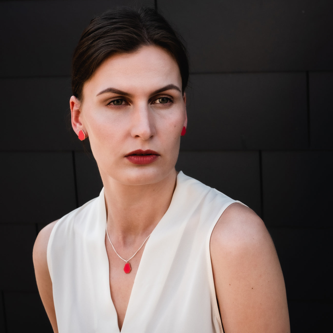 Necklace Mini "Strawberry Red" - Lisa Kroeber Jewellery – Ehestu