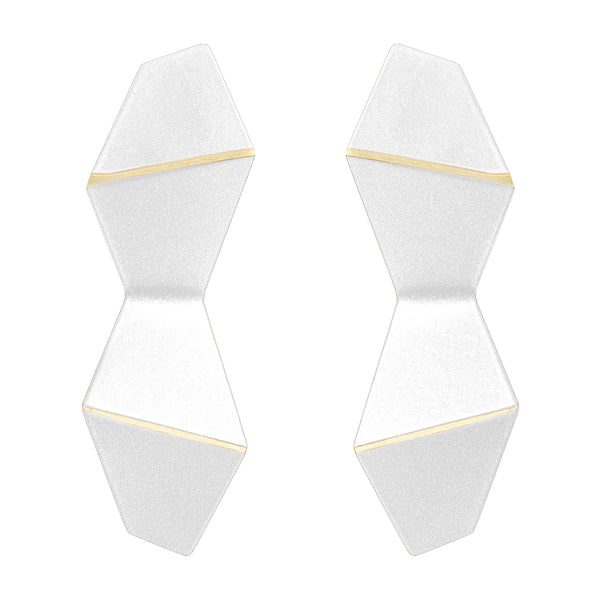 Double Folded Sparkling White - Lisa Kroeber Jewellery – Ehestu