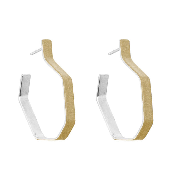 Colour Hoops Sparkling Gold - Lisa Kroeber Jewellery – Ehestu